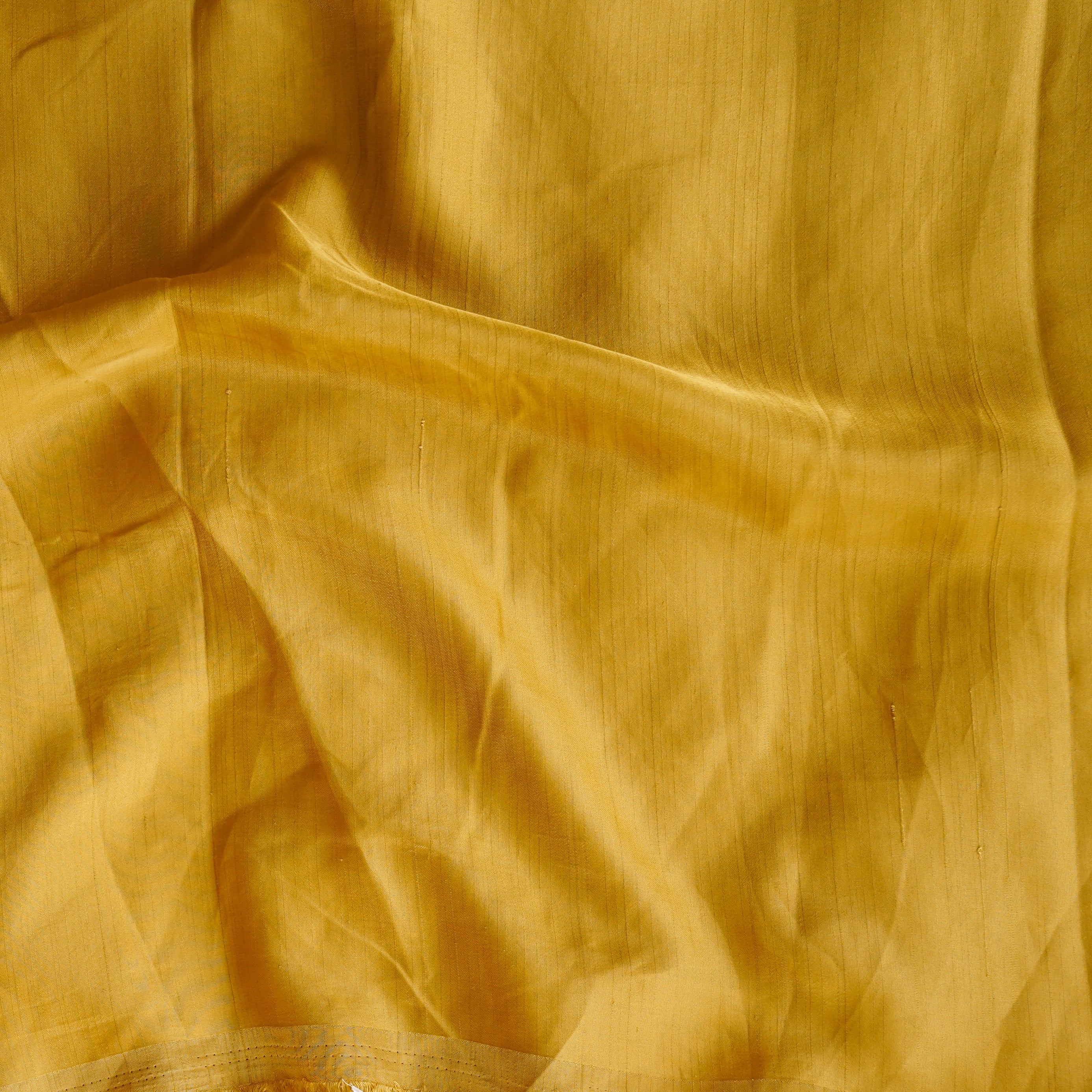 Super Flowy Nysa - Mustard Fabric – Sanskruti