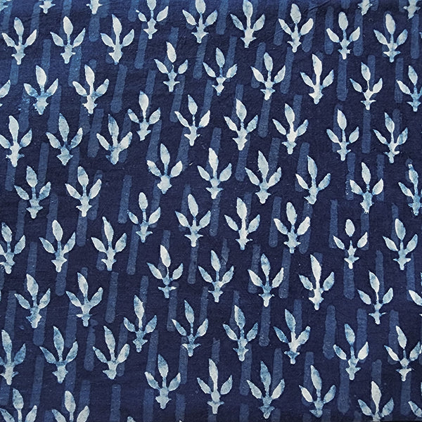 Indigo Fabrics – Buy Online Indigo Fabrics, Indigo Cotton Hand Block ...