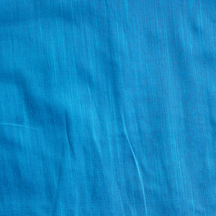 Cotton Silk Blue Plain Fabric – Sanskruti