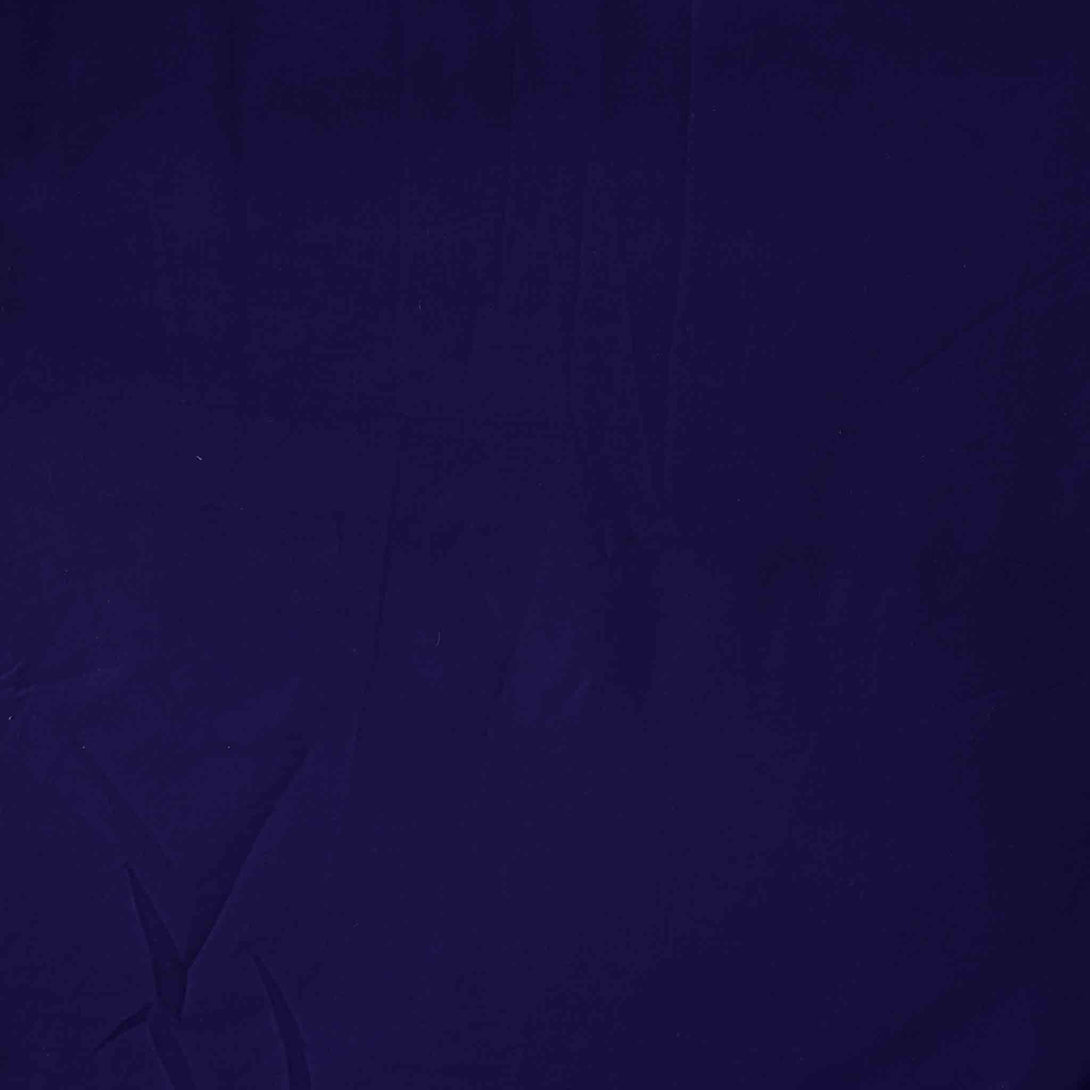 Cotton Silk Dark Blue Hand Woven Fabric – Sanskruti