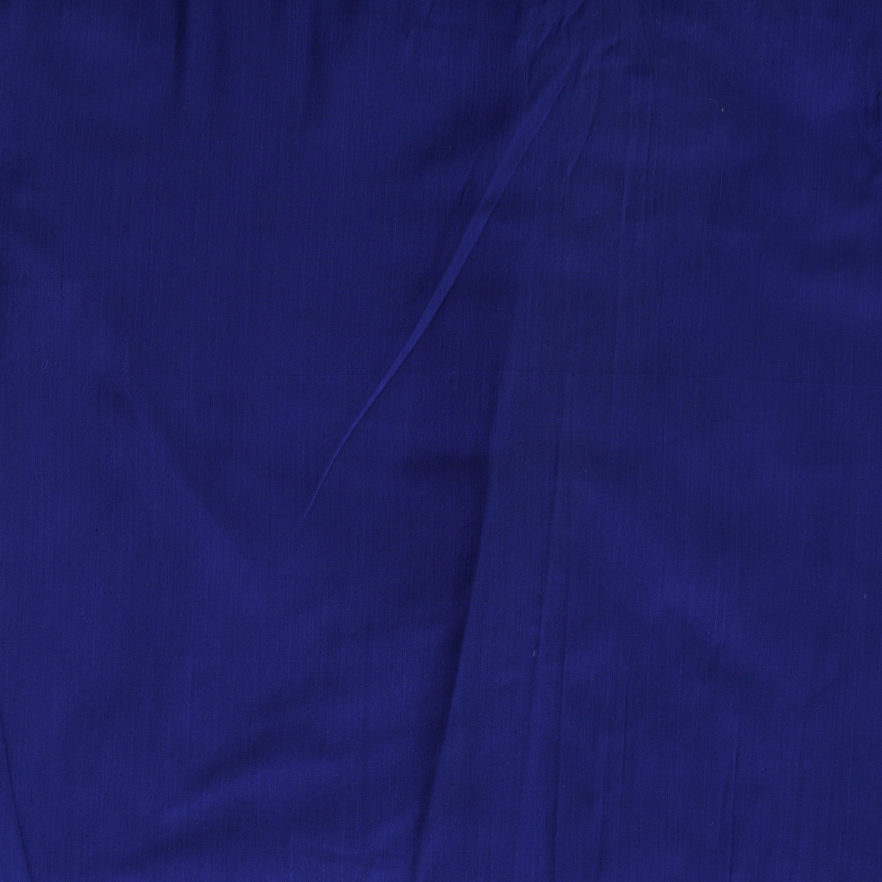 Cotton Silk Royal Blue Plain Fabric – Sanskruti