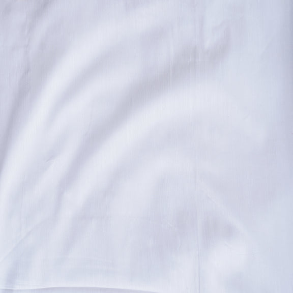 Cotton Silk White Plain Fabric – Sanskruti