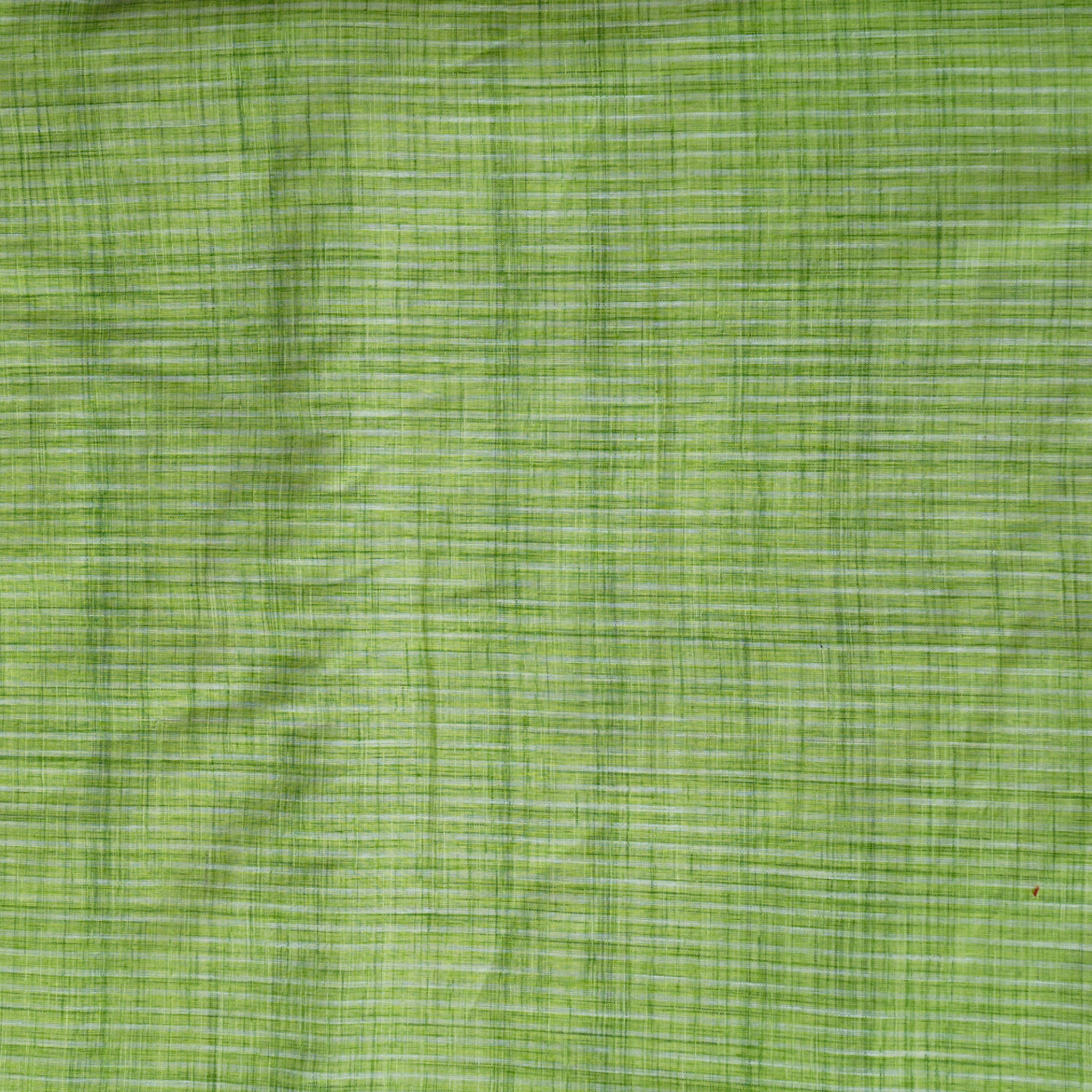 Pure Cotton Handloom Green Textured Fabric – Sanskruti