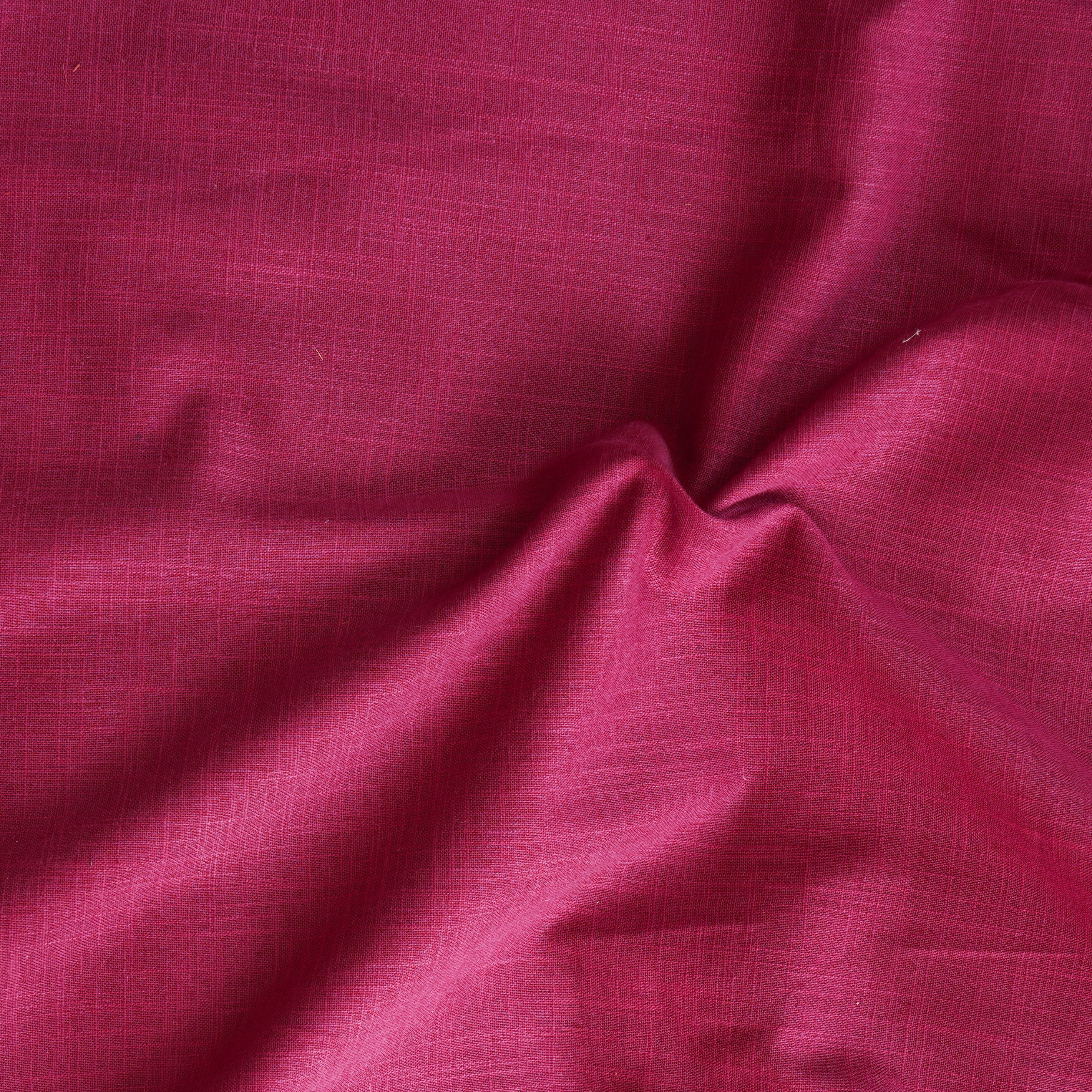 Pure Slub Cotton Magenta Fabric – Sanskruti