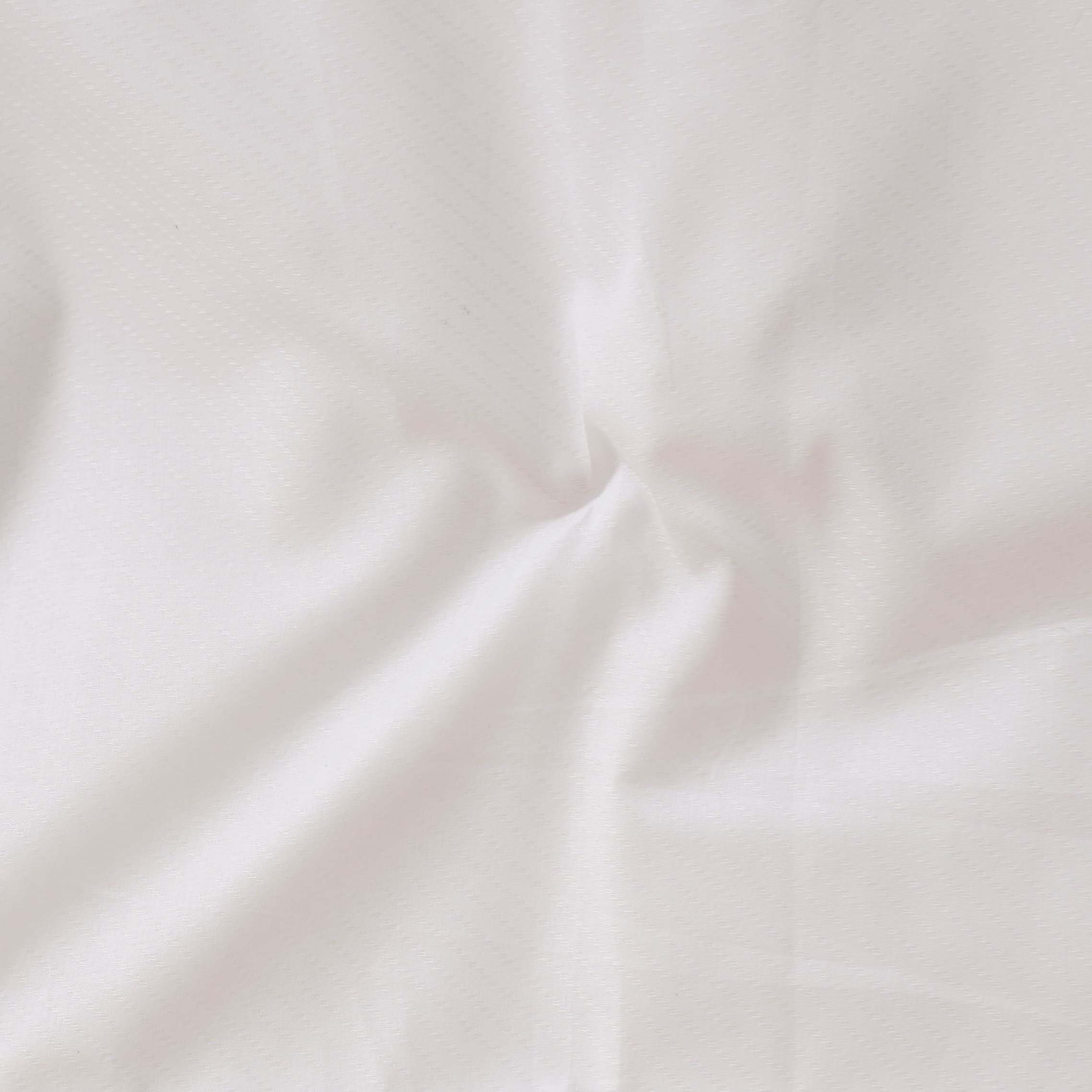 Pure Cotton White With All Over Self Design Woven Fabric – Sanskruti