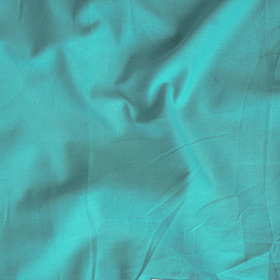 Pure Cotton Flex Dyed Turquoise Blue Plain Fabric – Sanskruti