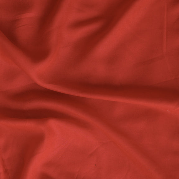 Rayon Bright Red Plain Fabric – Sanskruti