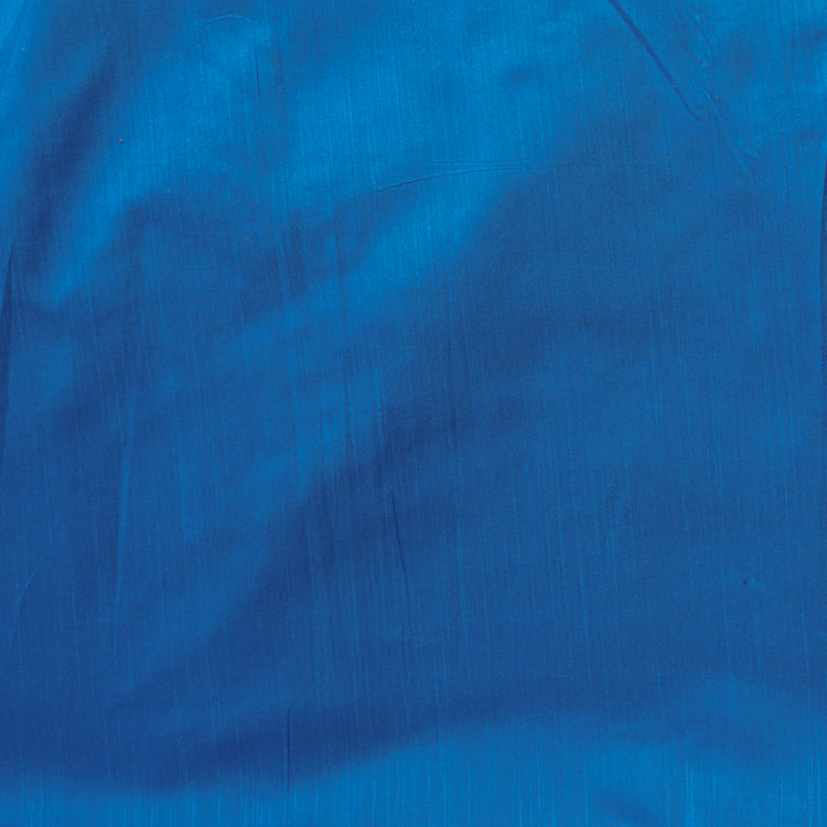 Cotton Silk Sky Blue Plain Fabric – Sanskruti