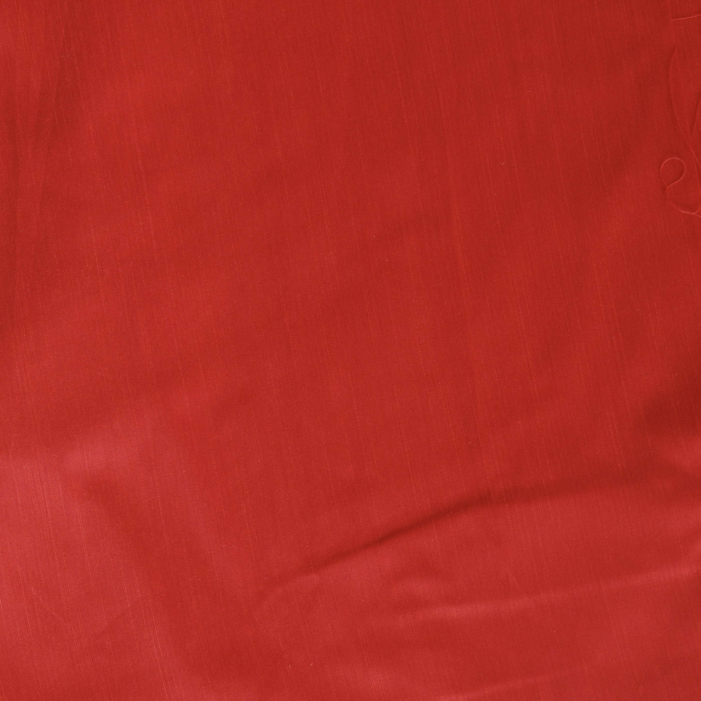 Cotton Silk Fire Red Plain Fabric – Sanskruti