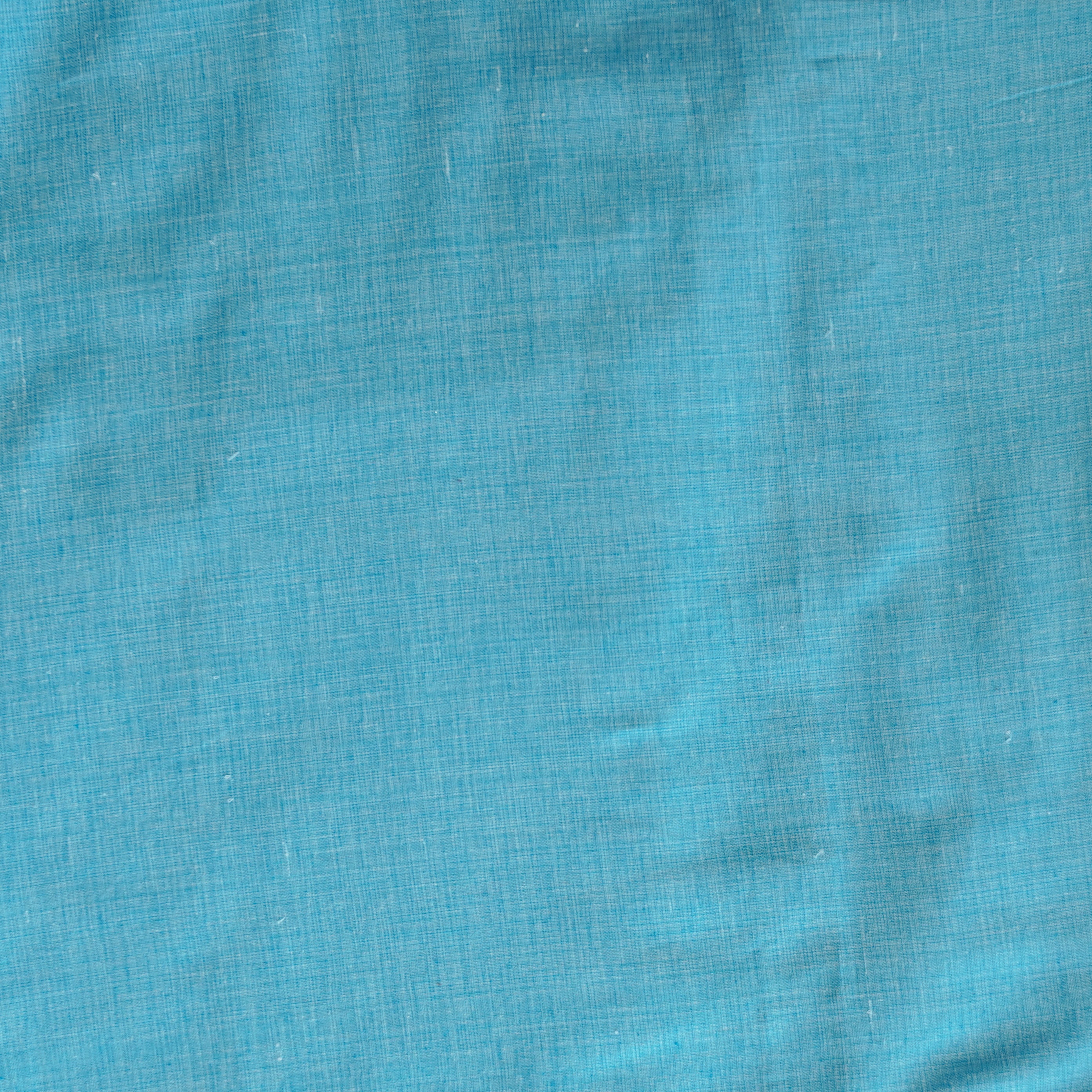 Pure Cotton Oxford Textured Blue Fabric – Sanskruti