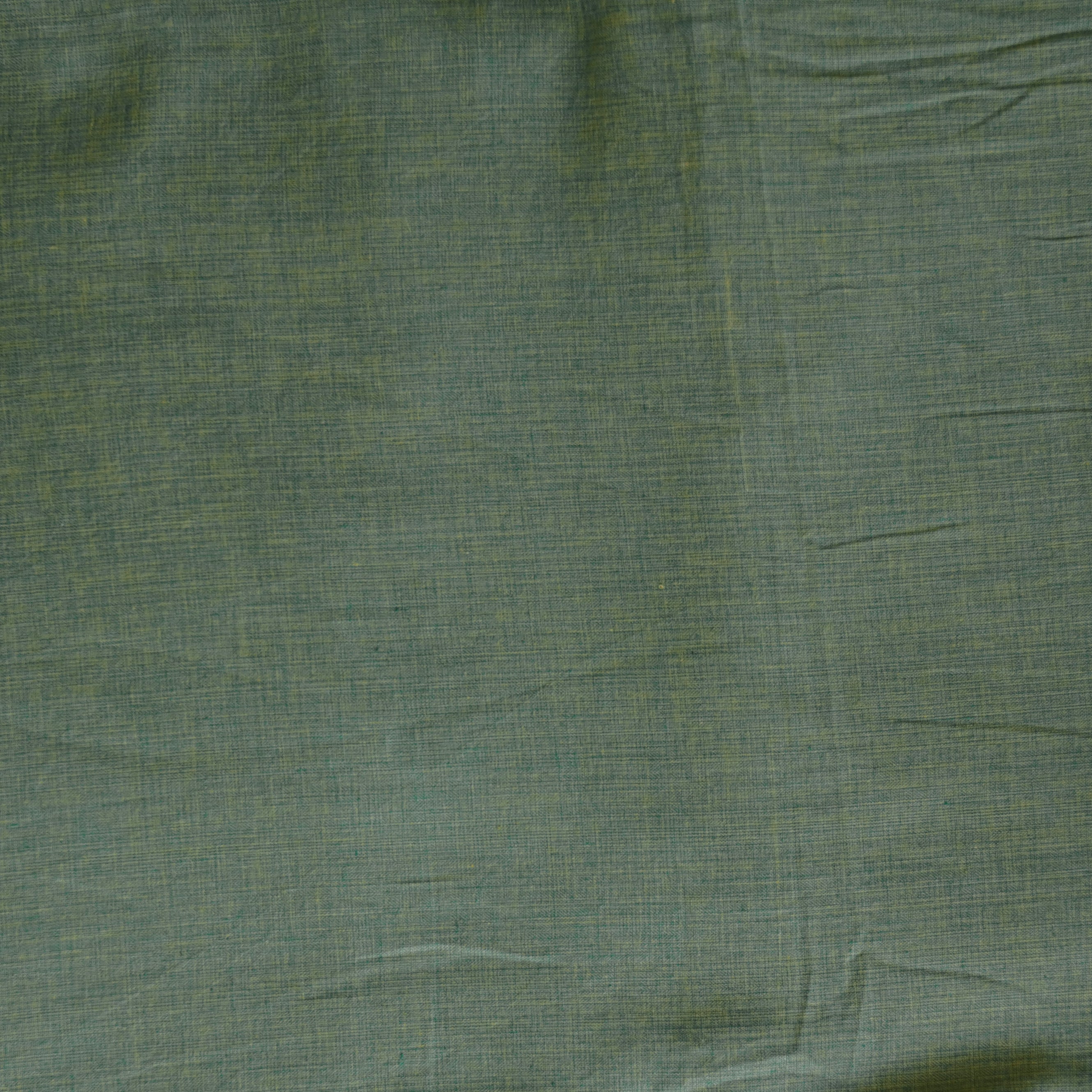 Pure Cotton Oxford Textured Moss Green Fabric – Sanskruti