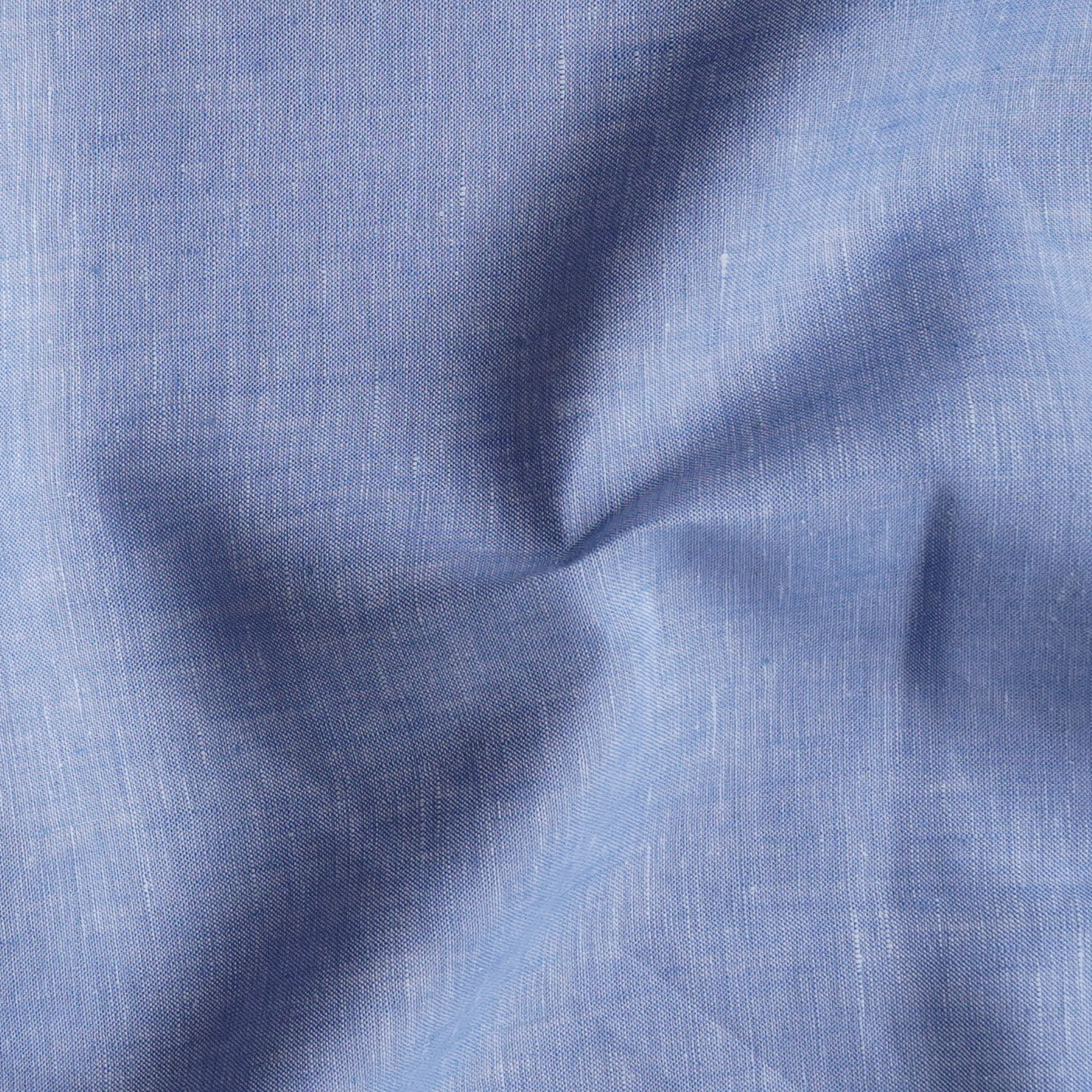 (Width 60 Inches) 100% Pure Premium Linen Powder Blue Fabric – Sanskruti