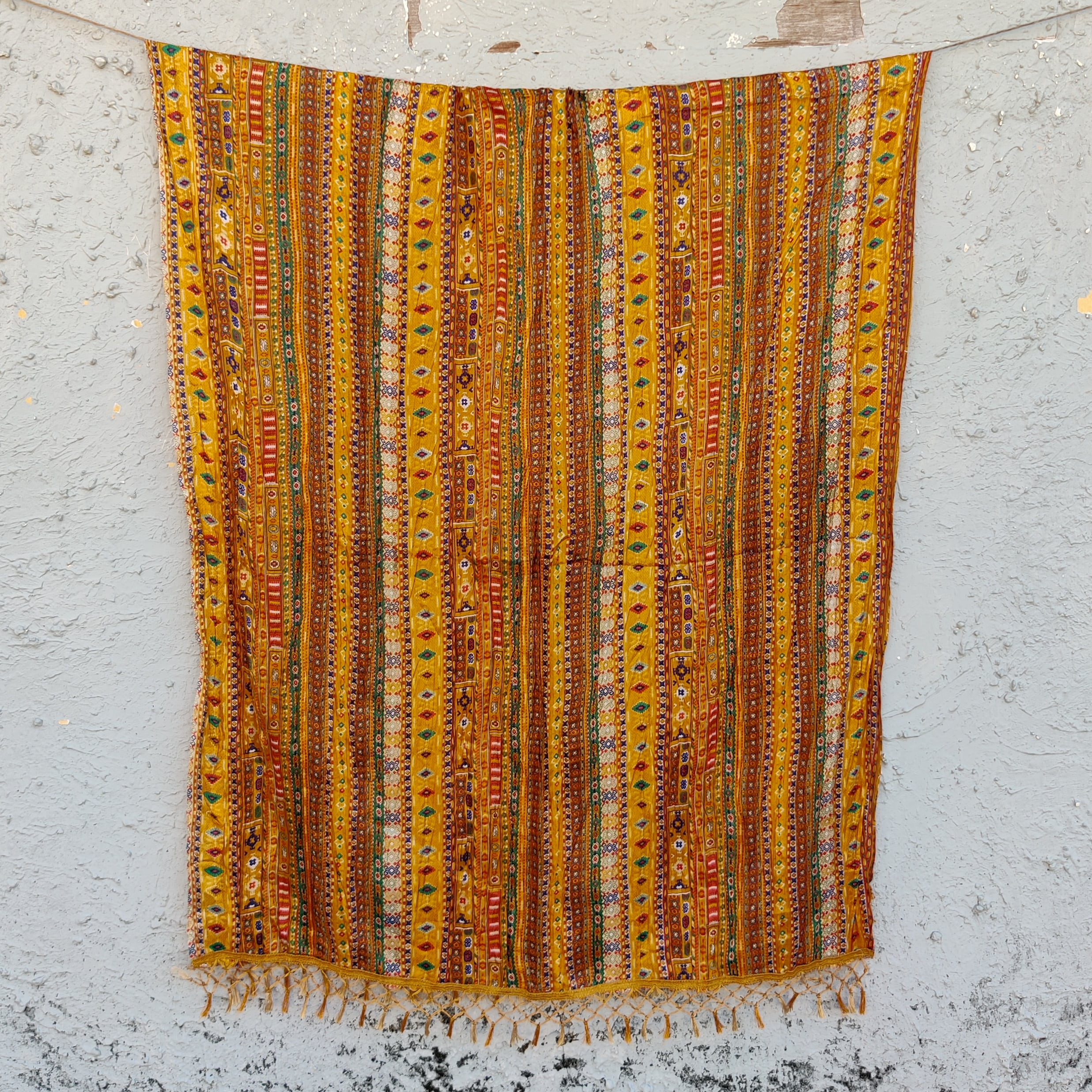 JIYA-Modal Silk Mustard Intricate Design Dupatta – Sanskruti
