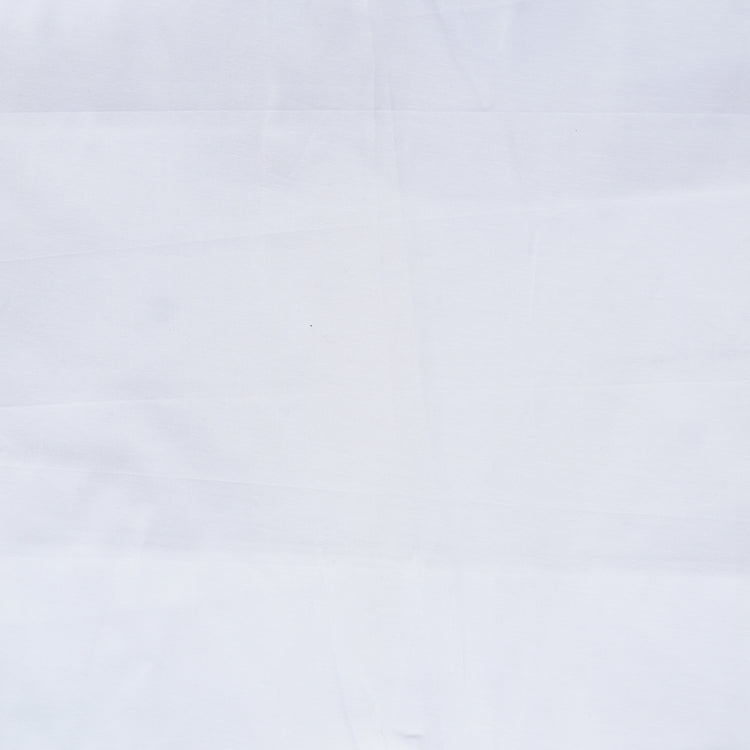 Pure Cotton Plain White Fabric – Sanskruti
