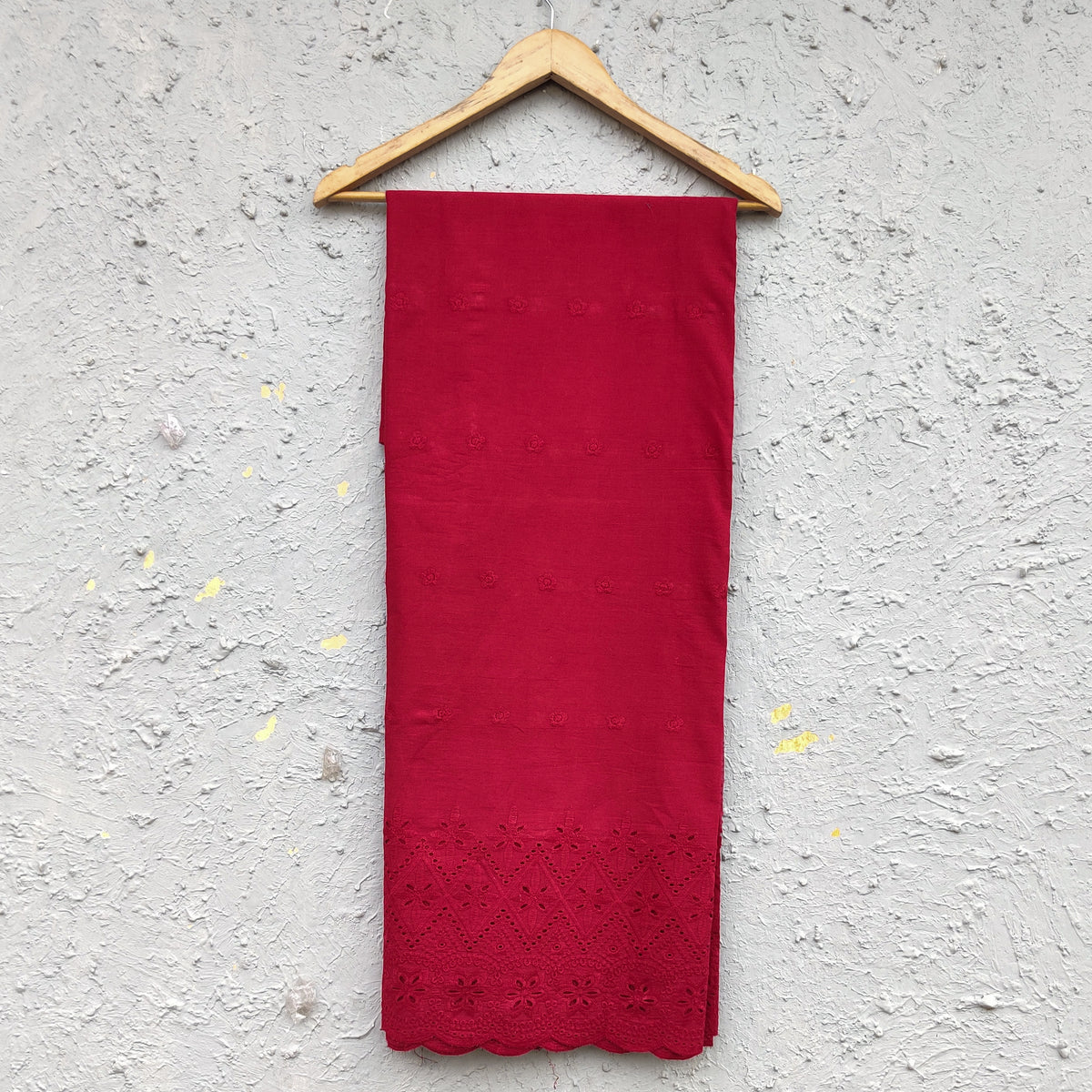 Pure Cotton Jaipuri Blue With Dark Green Flower Jaal Hand Block Print ...