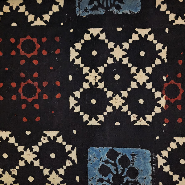 Ajrak Fabrics – Buy Online Ajrak Fabrics, Ajrak Cotton Hand Block Print ...