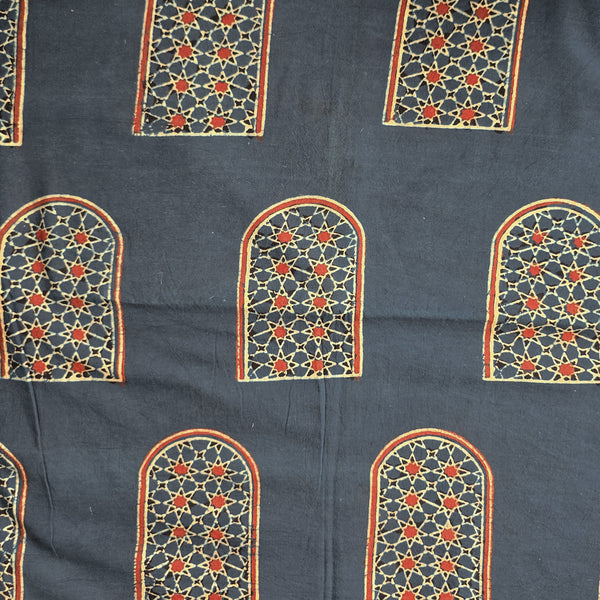 Ajrak Fabrics – Buy Online Ajrak Fabrics, Ajrak Cotton Hand Block Print Fabrics – Page 3 – Sanskruti