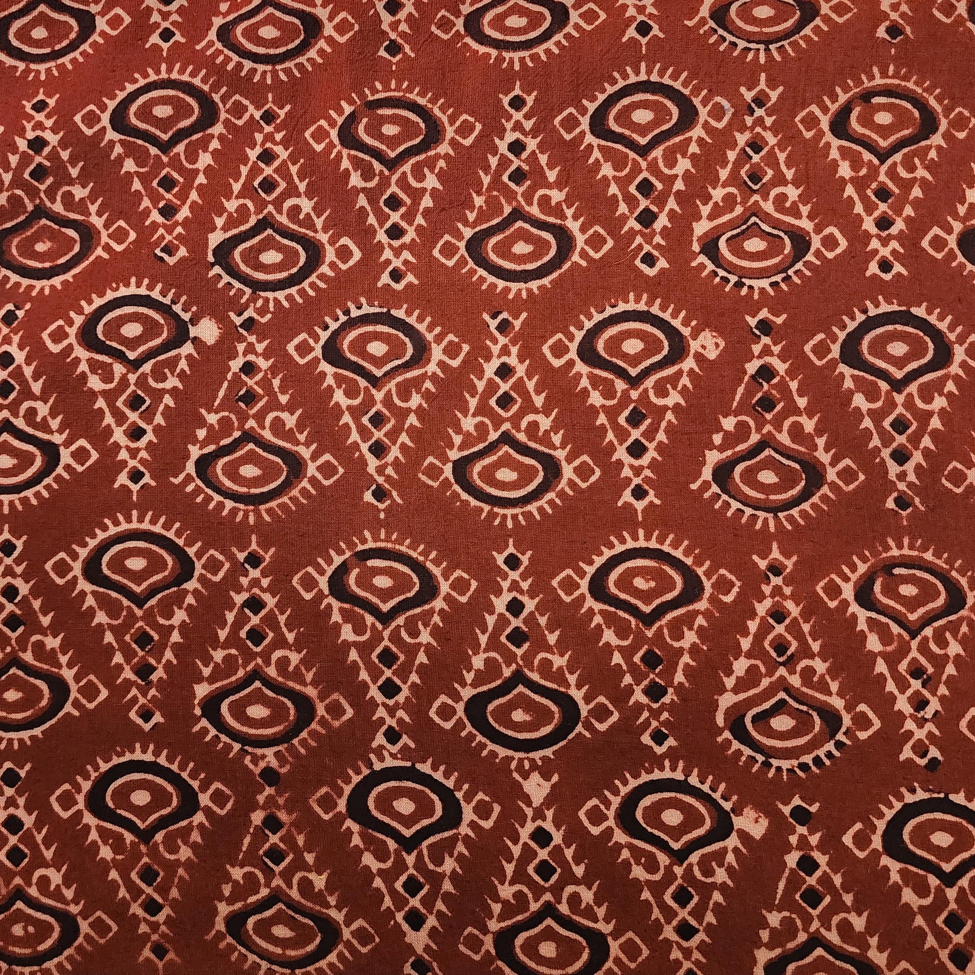 Ajrak Fabrics – Buy Online Ajrak Fabrics, Ajrak Cotton Hand Block Print Fabrics Page 14 - Sanskruti