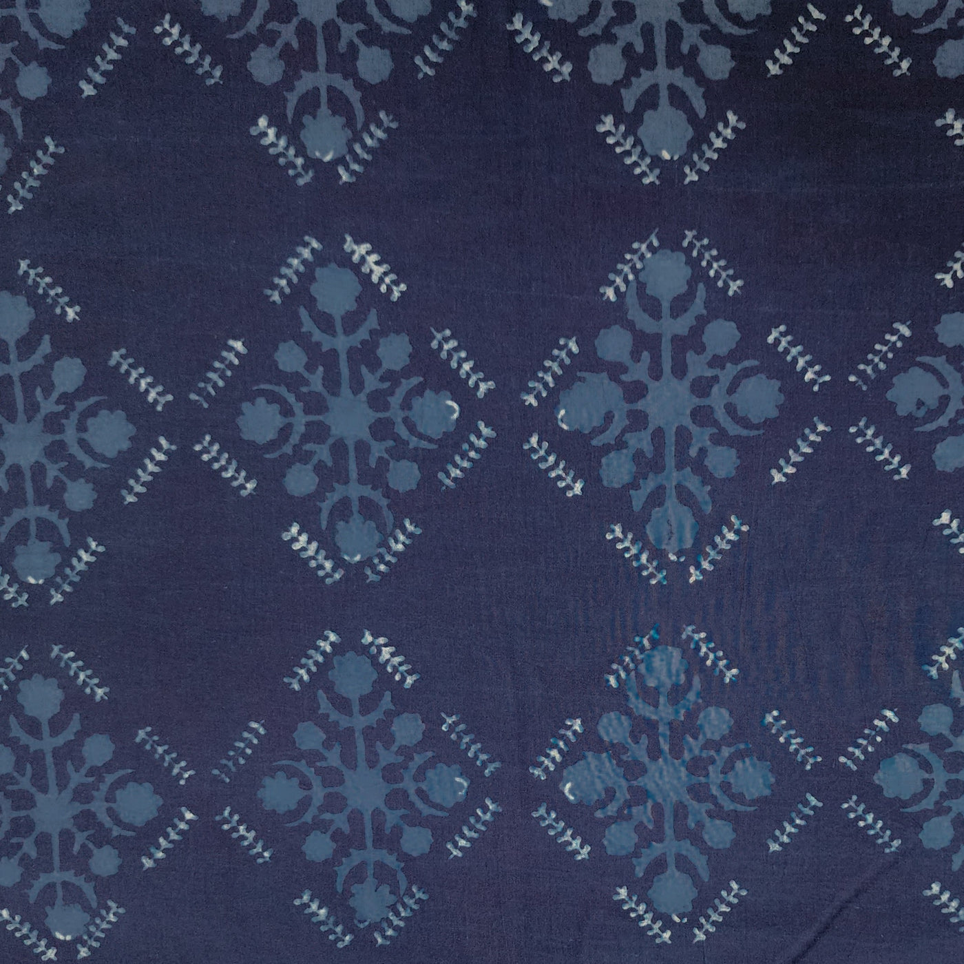 Indigo Fabrics – Buy Online Indigo Fabrics, Indigo Cotton Hand Block ...