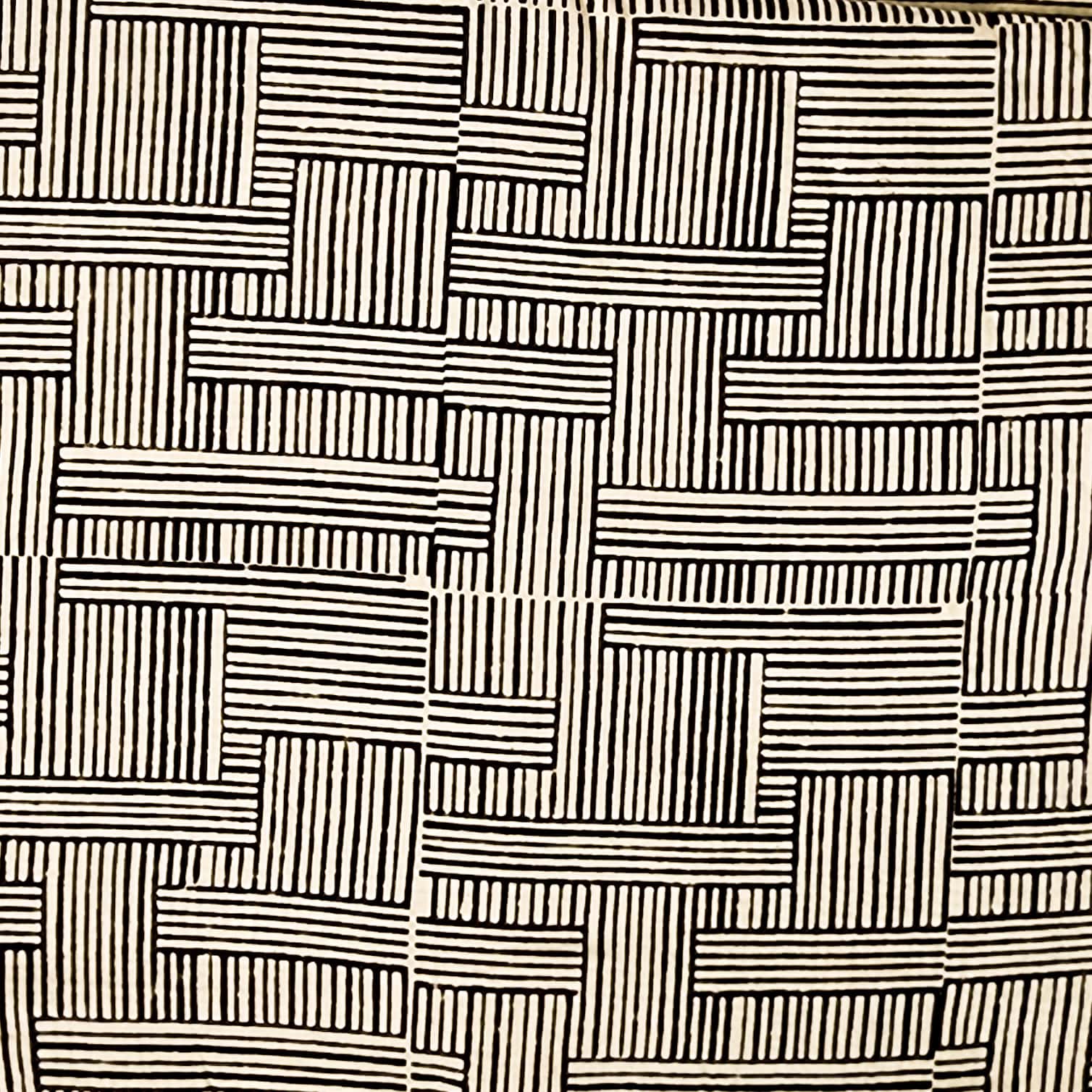 Pure Cotton Bagru Black With Cream Geometrical Intricate Design Hand B ...