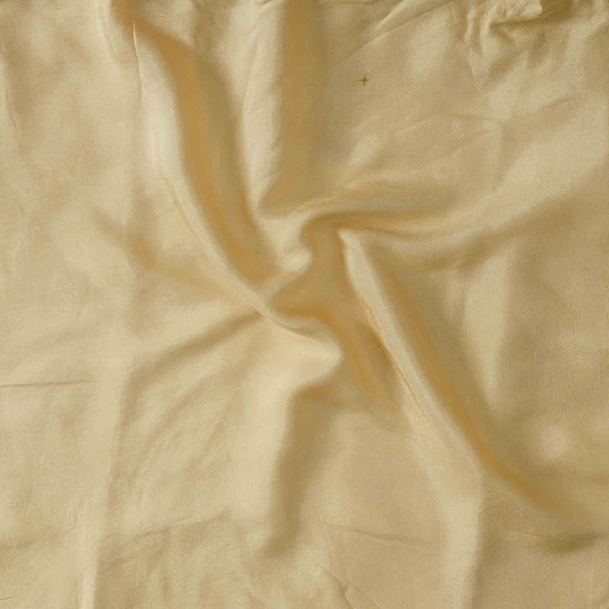 Pure Cotton Cream Plain Fabric – Sanskruti