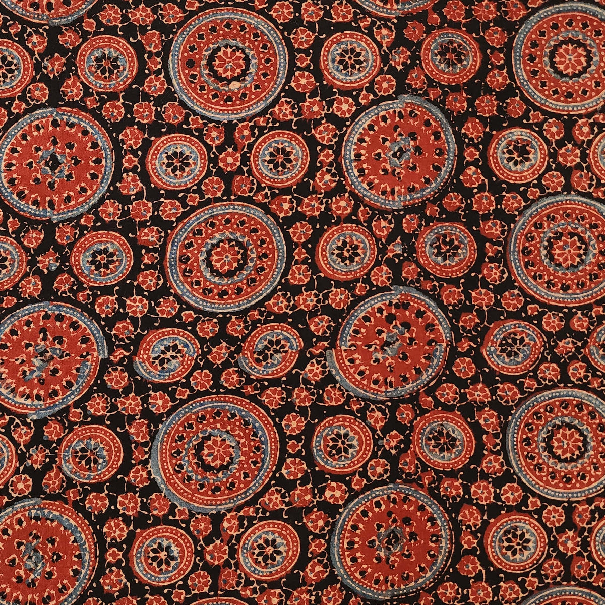 Ajrak Fabrics – Buy Online Ajrak Fabrics, Ajrak Cotton Hand Block Print Fabrics Page 7 - Sanskruti