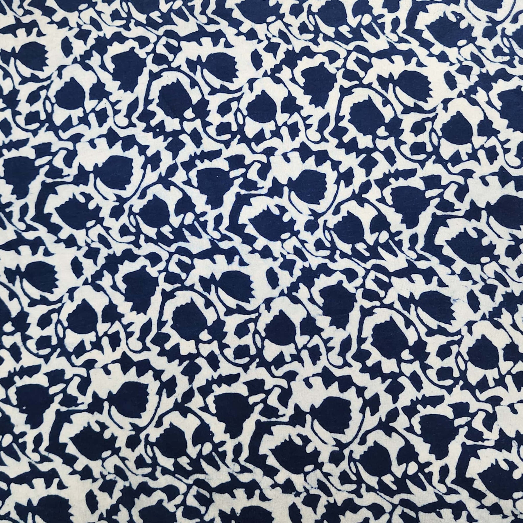Indigo Fabrics – Buy Online Indigo Fabrics, Indigo Cotton Hand Block ...