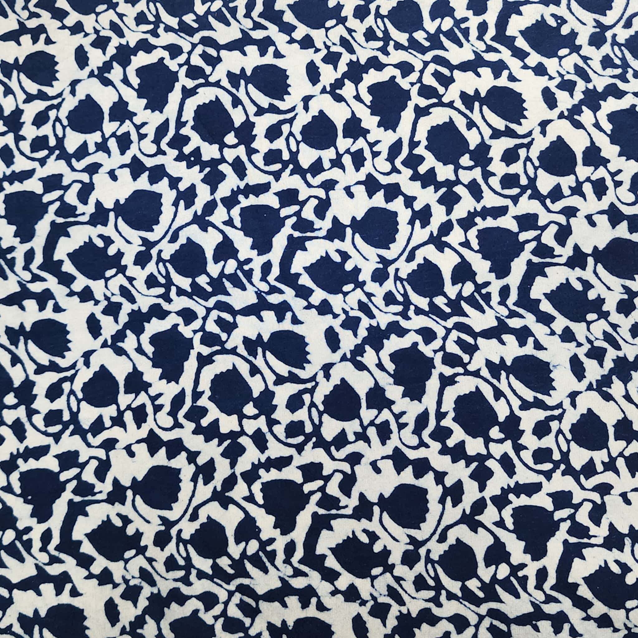 Indigo Fabrics – Buy Online Indigo Fabrics, Indigo Cotton Hand Block ...