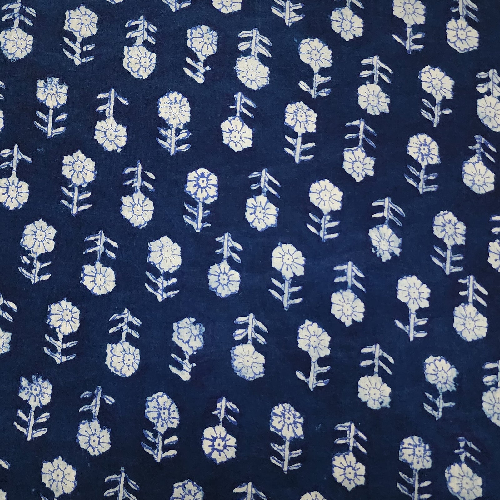Indigo Fabrics – Buy Online Indigo Fabrics, Indigo Cotton Hand Block ...