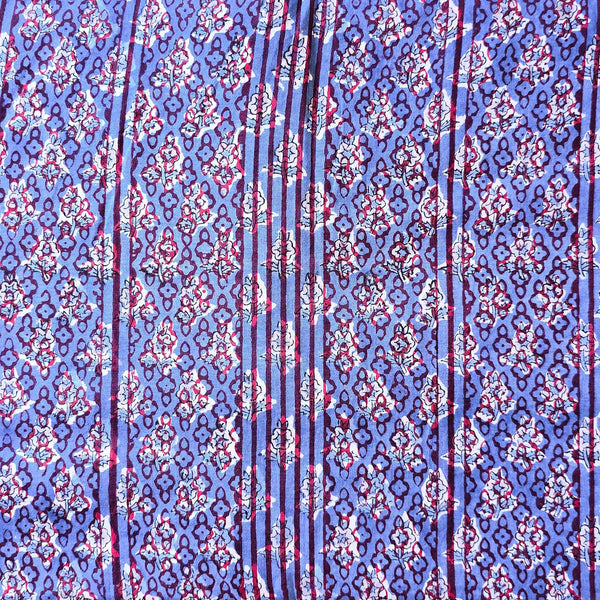 Jaipuri, Mughal , Jaal, Rapid Hand Block Print Cotton Fabrics Online ...