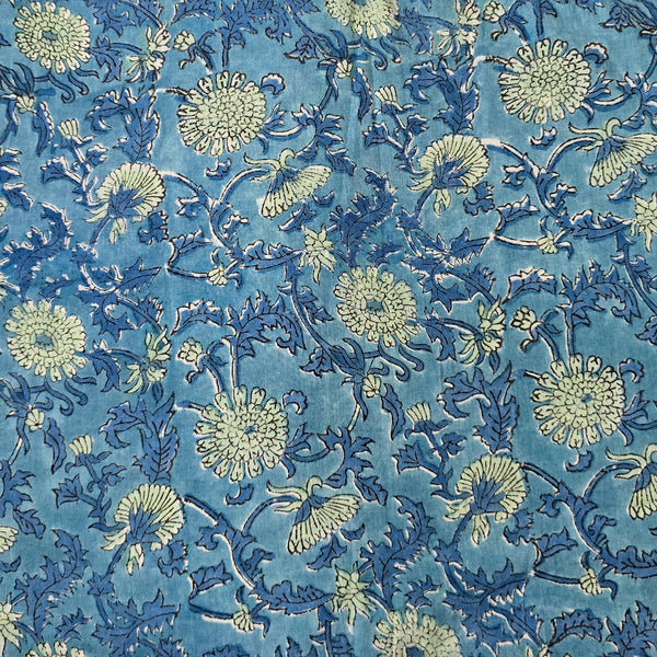 Jaipuri, Mughal , Jaal, Rapid Hand Block Print Cotton Fabrics Online ...