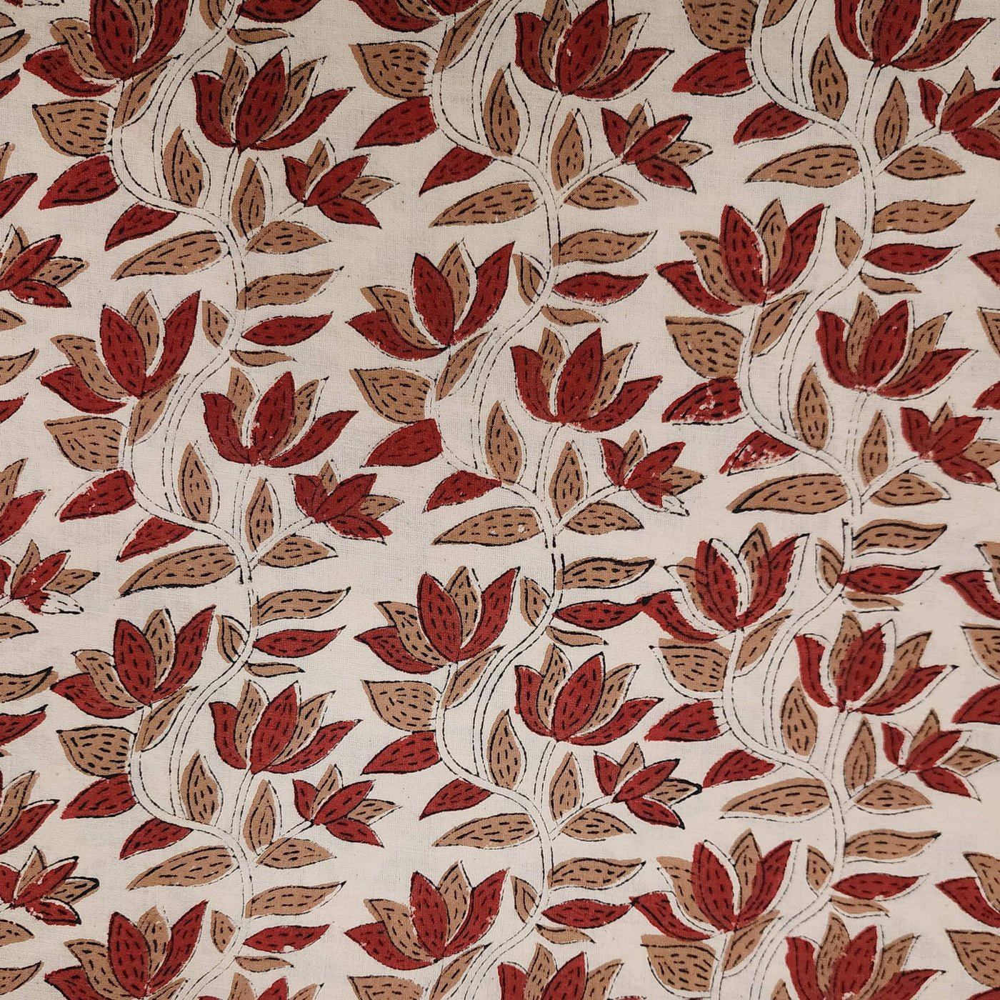 Jaipuri, Mughal , Jaal, Rapid Hand Block Print Cotton Fabrics Online ...