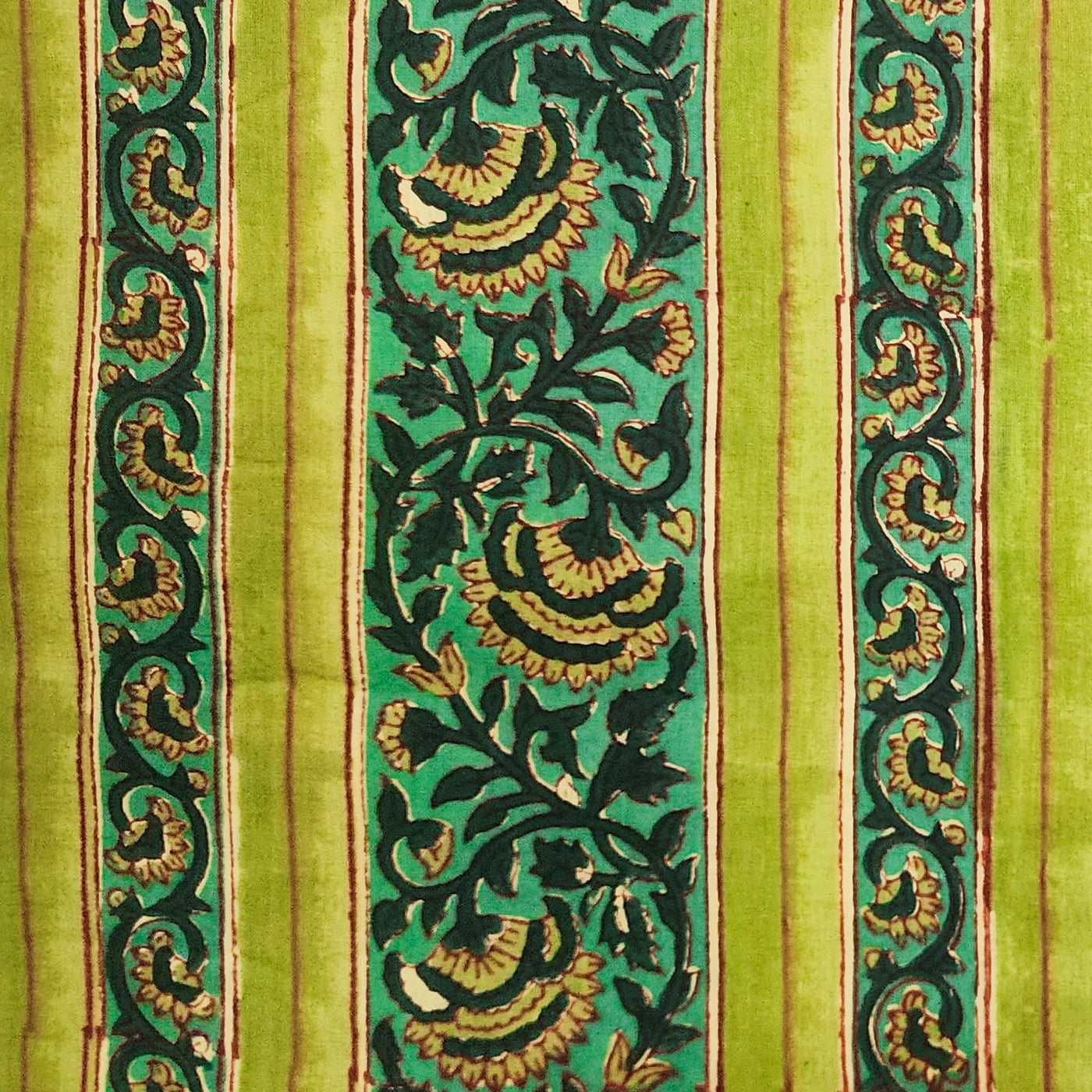 Jaipuri, Mughal , Jaal, Rapid Hand Block Print Cotton Fabrics Online ...