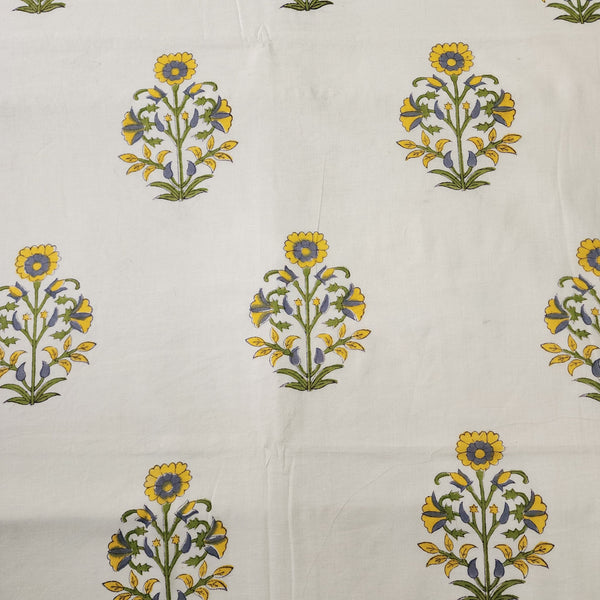 Jaipuri, Mughal , Jaal, Rapid Hand Block Print Cotton Fabrics Online ...