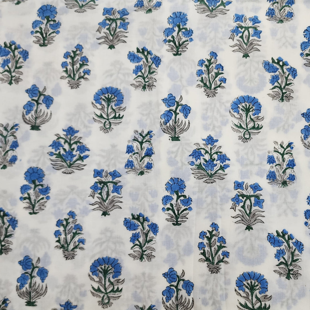 Jaipuri, Mughal , Jaal, Rapid Hand Block Print Cotton Fabrics Online ...