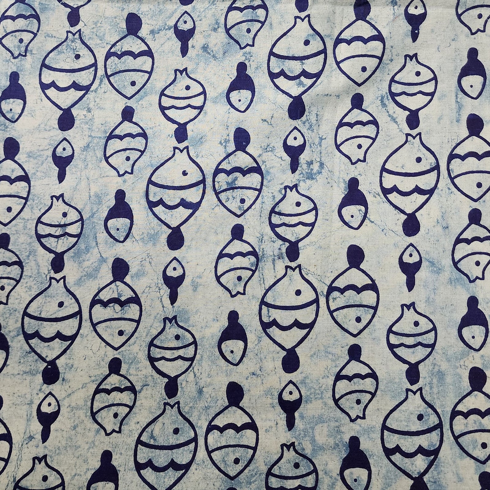Indigo Fabrics – Buy Online Indigo Fabrics, Indigo Cotton Hand Block ...