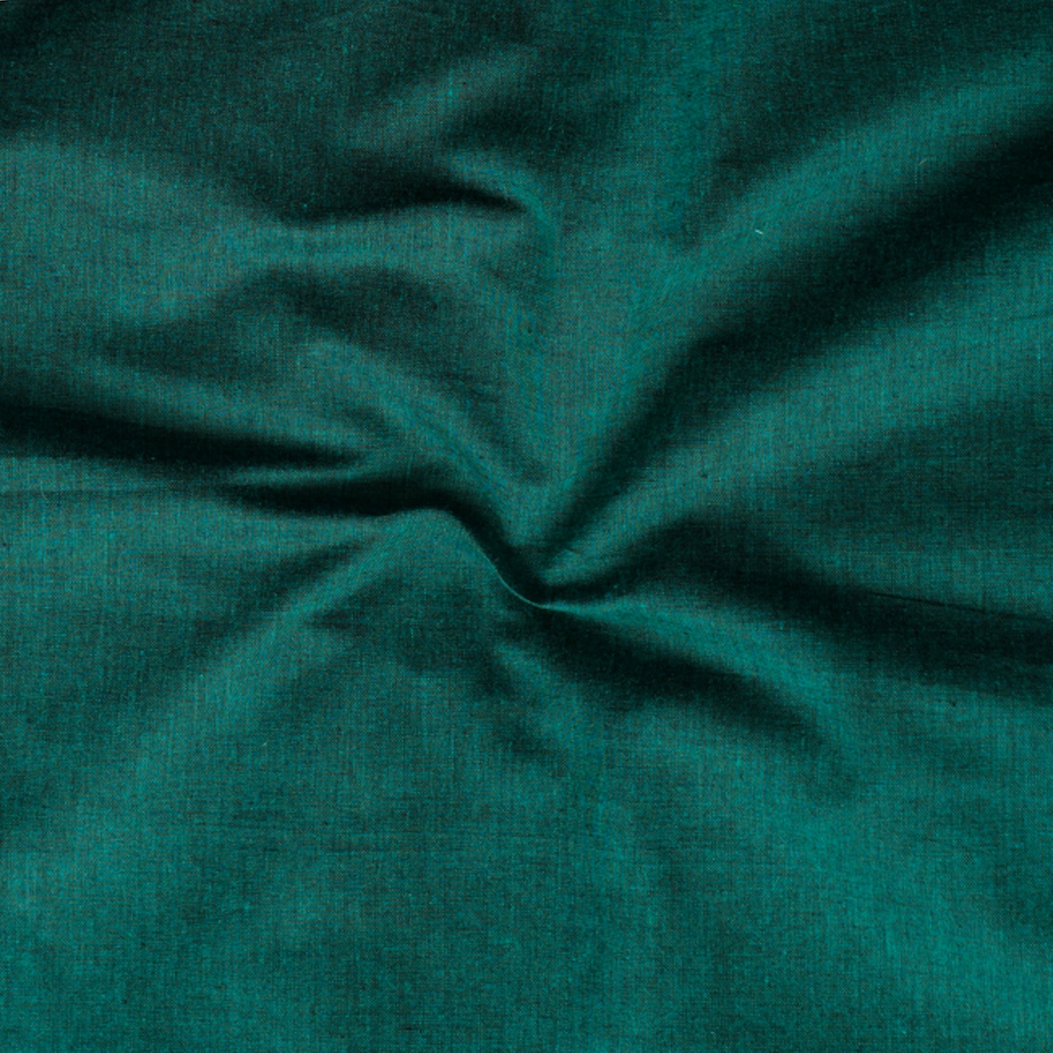Pure South Cotton Teal Fabric – Sanskruti