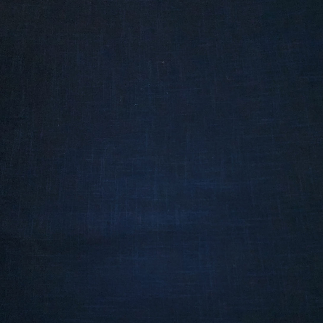 Slub Cotton Plain Navy Blue Hand Woven Fabric – Sanskruti