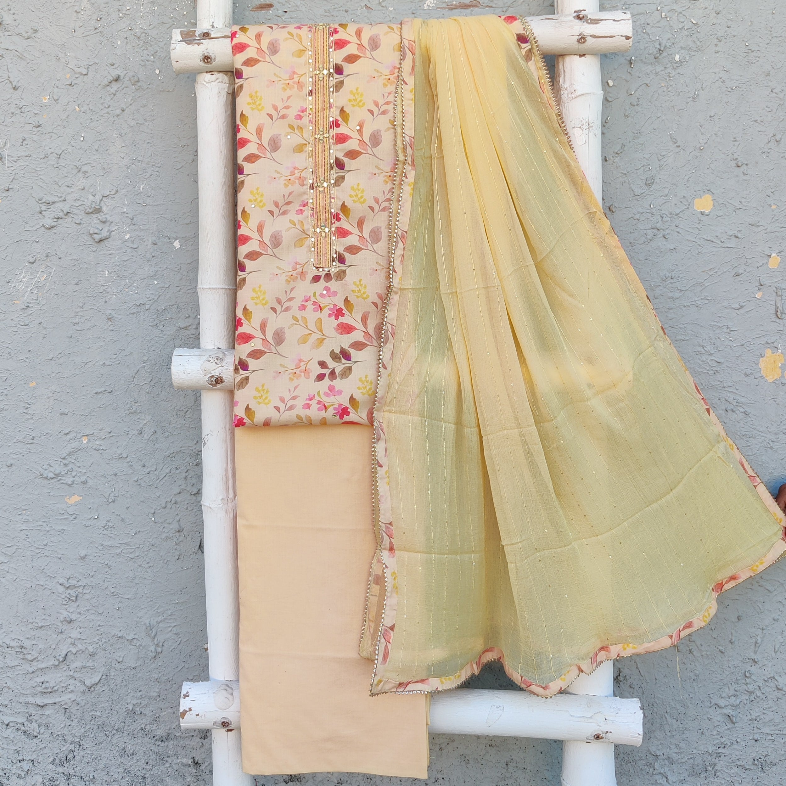 AARU - Digitaly Printed Linen Set – Sanskruti