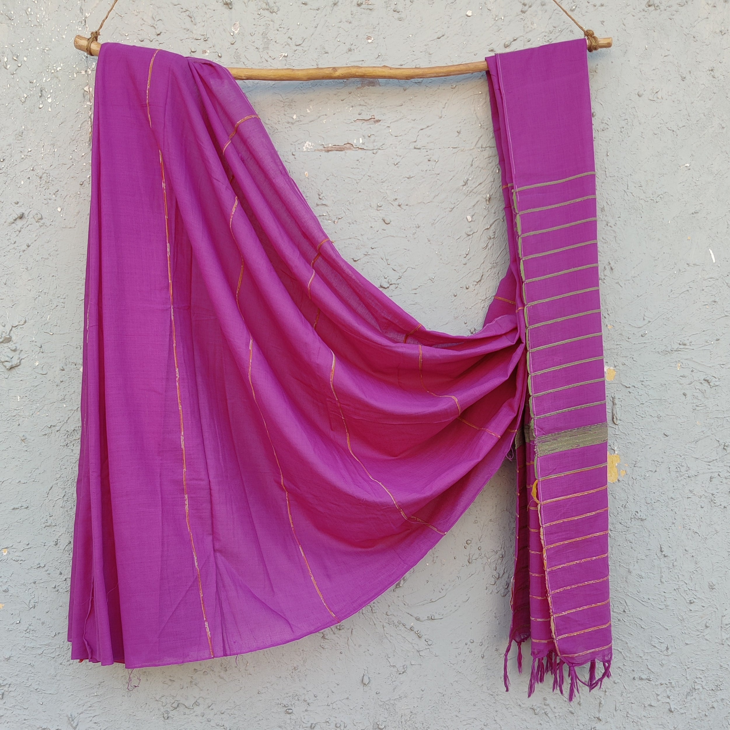 KESH - Pure Cotton Kesh Purple – Sanskruti