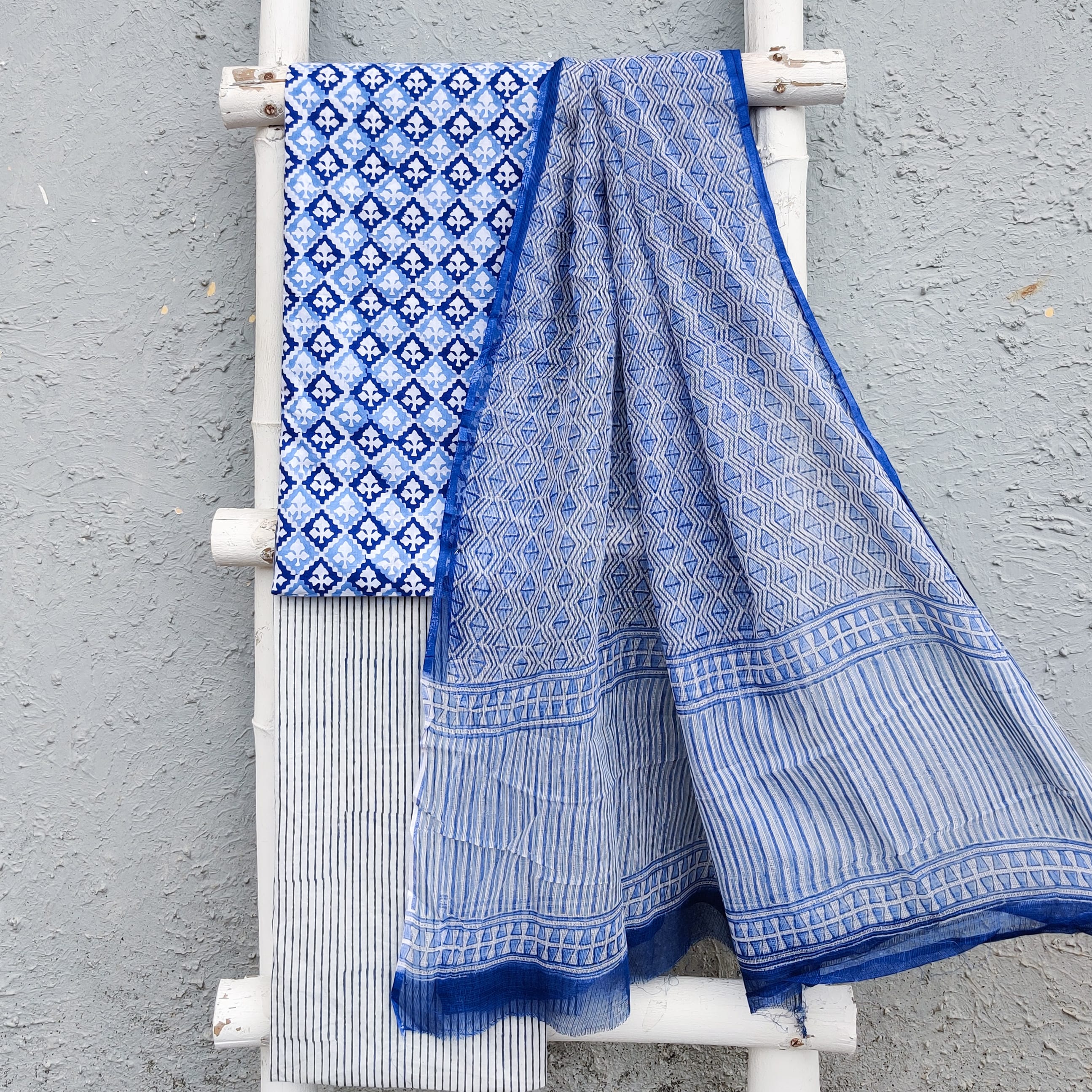 MADHU - Pure Cotton Jaipuri Top Jaipuri Bottom And A Beautiful Jaipuri ...