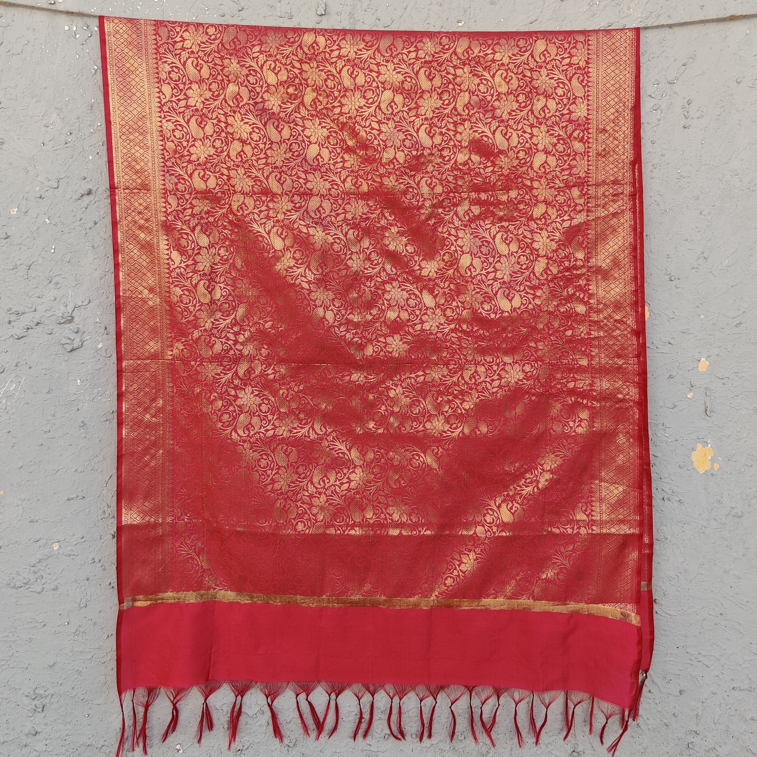 PIYU - Banarasi Kathan Jacquard Dupatta – Sanskruti