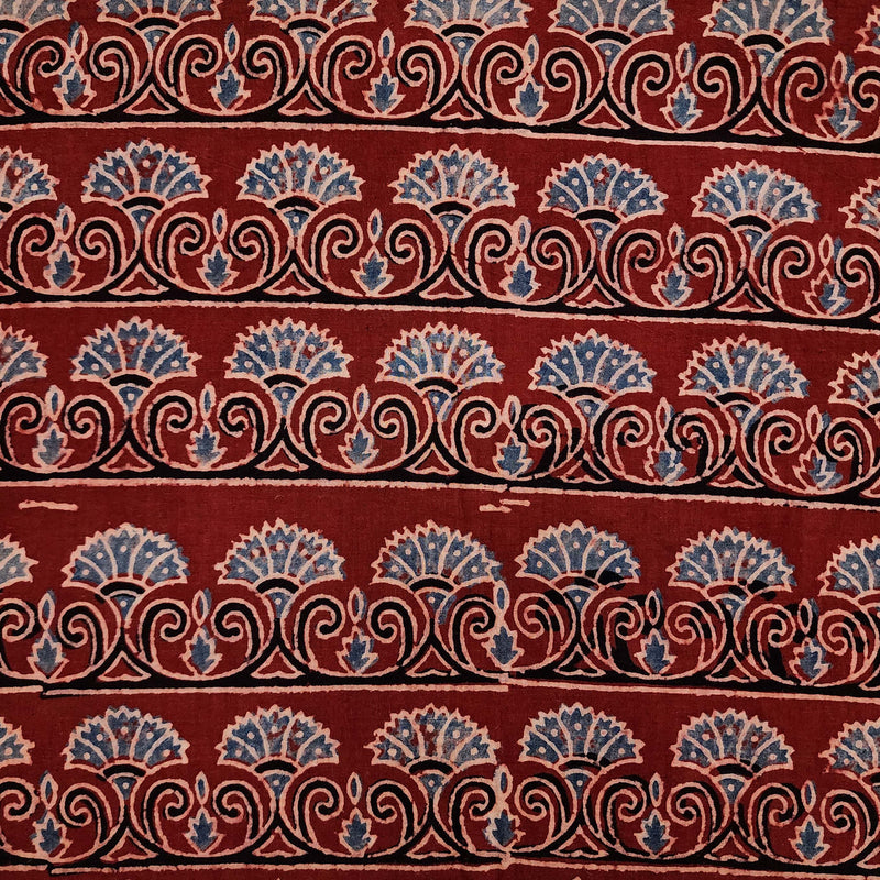 Ajrak Fabrics – Buy Online Ajrak Fabrics, Ajrak Cotton Hand Block Print ...