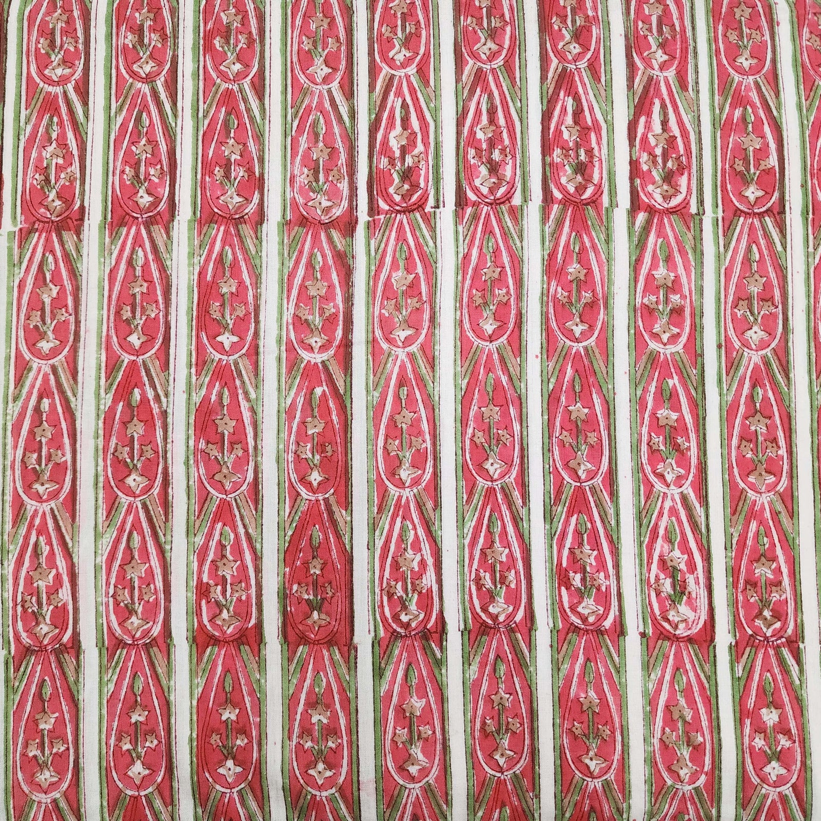 Jaipuri, Mughal , Jaal, Rapid Hand Block Print Cotton Fabrics Online ...