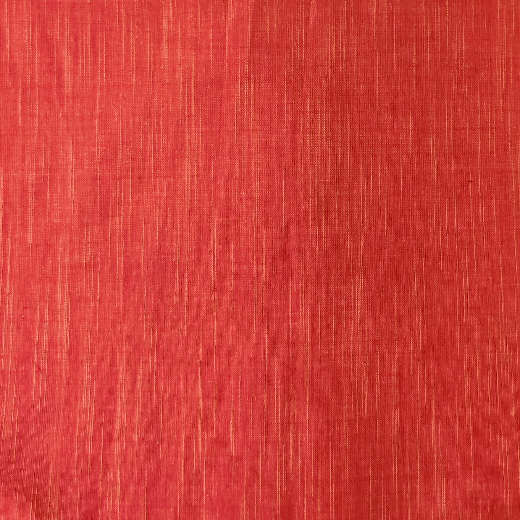 Pure Cotton Punch Strawberry Slub Handloom Fabric – Sanskruti